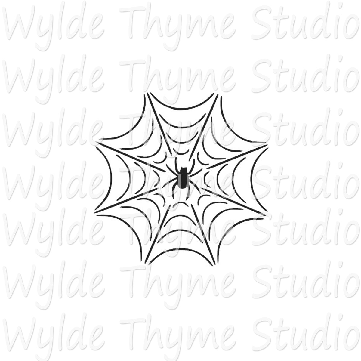 spider web stencils