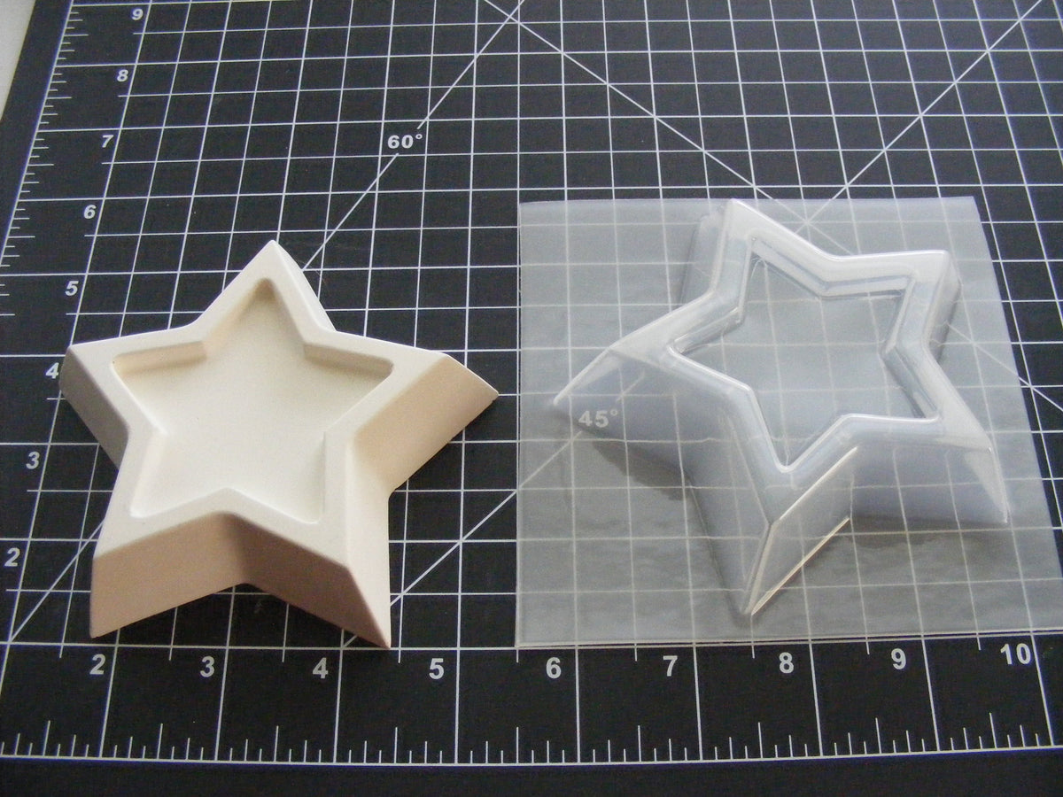 Indent Star Mold – Wylde Thyme Studio